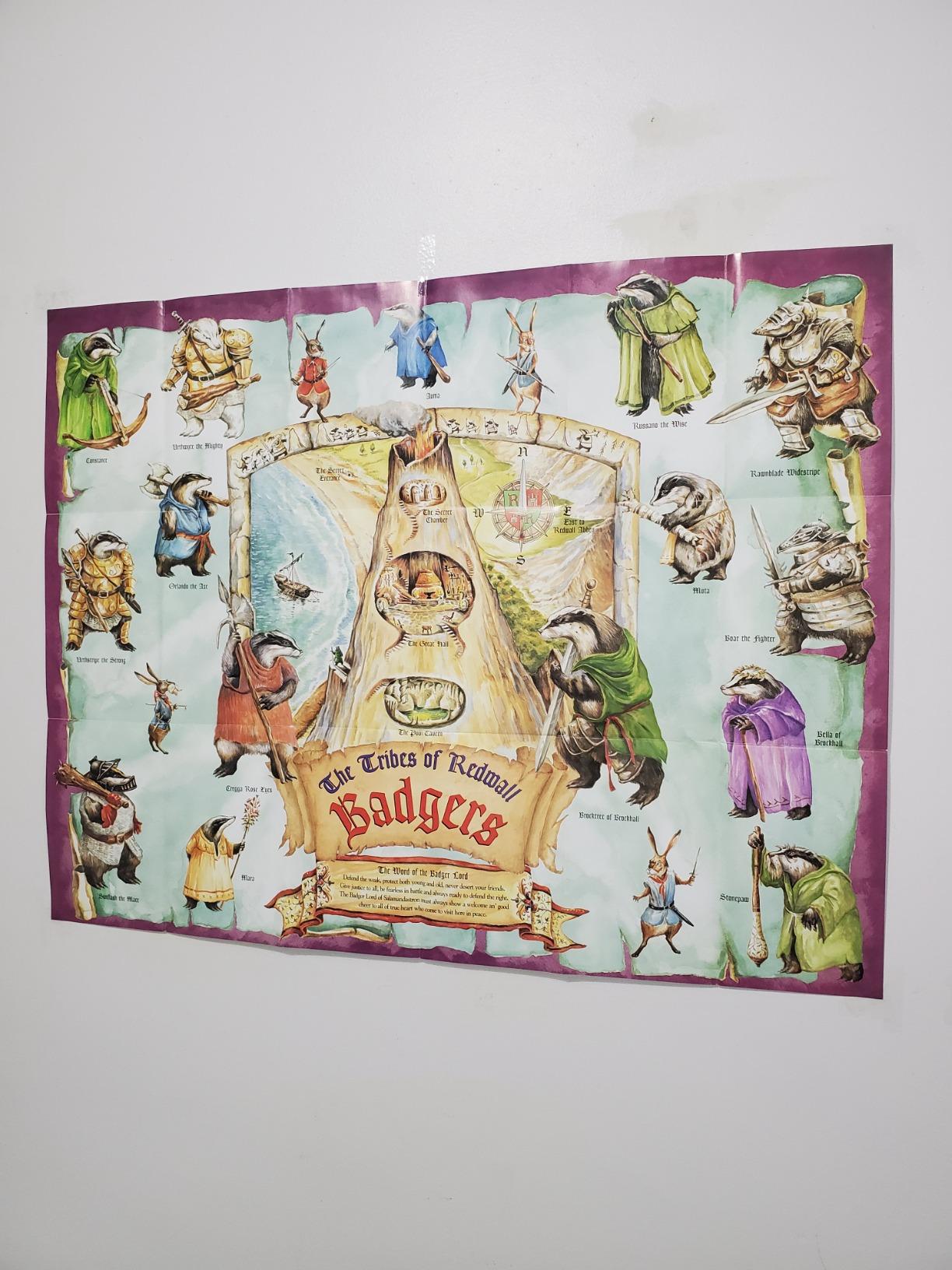 Tribes of Redwall: Badgers: Jacques, Brian, Baker, Christopher ...