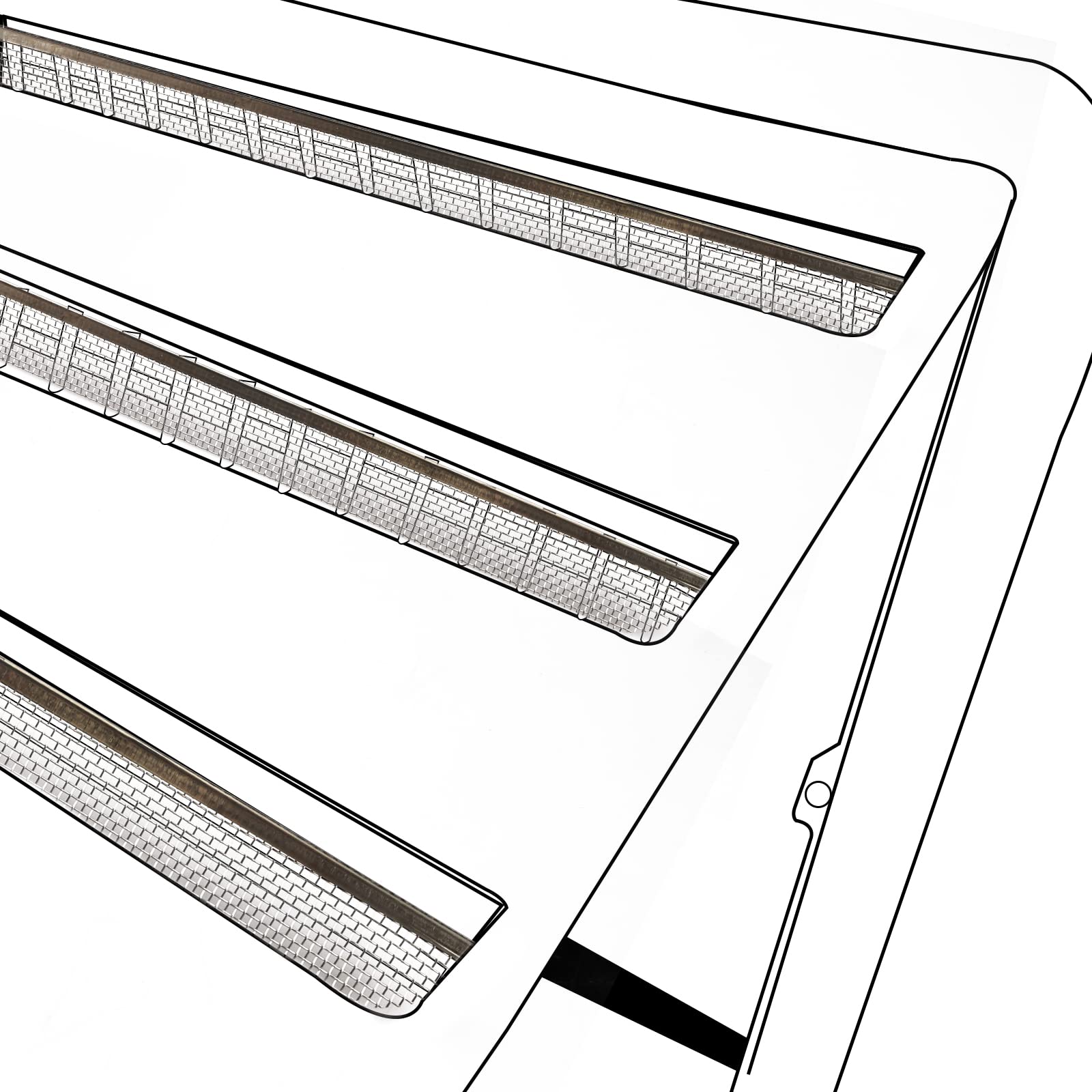 Snapklik.com : RVGUARD RV Flying Insect Screen For RV Refrigerator ...