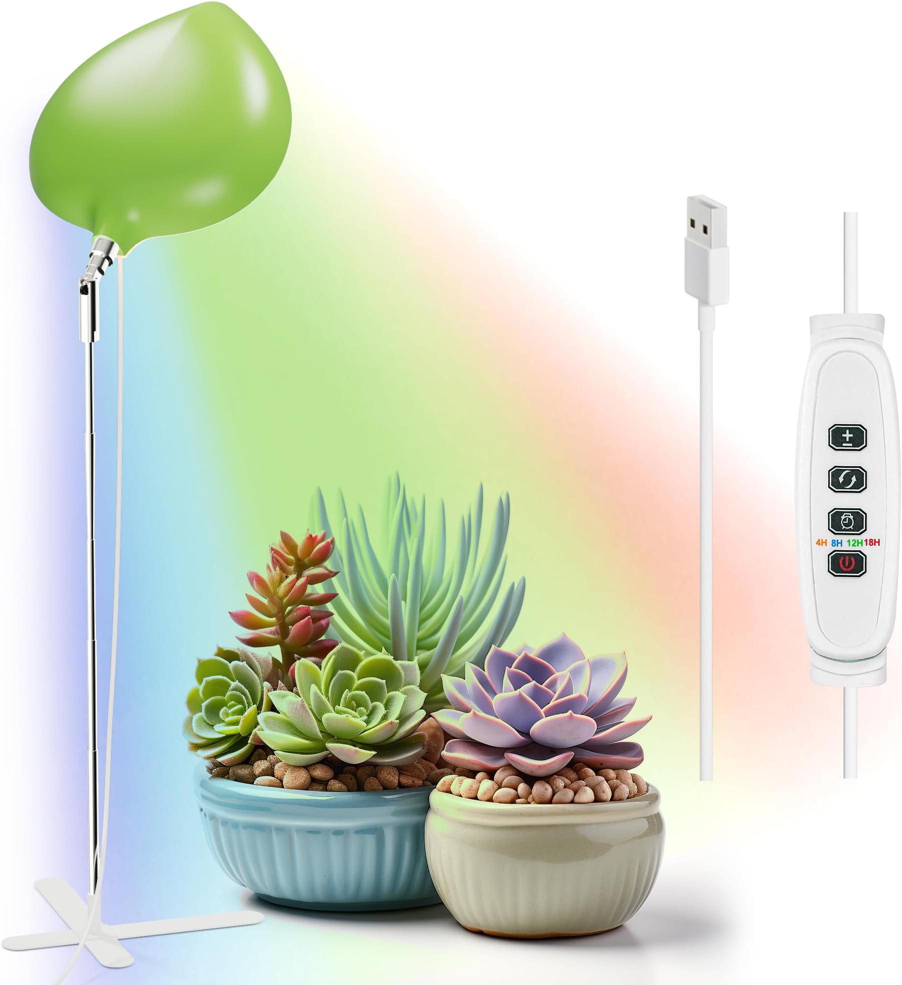 Pianta 18W Full Spectrum LED Grow Light for Indoor Plants – Plant Grow ...