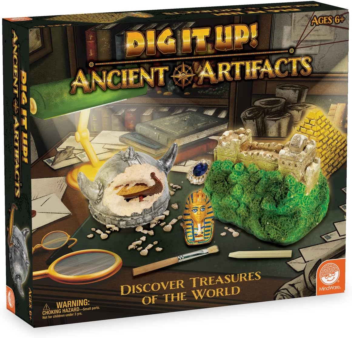 Amazon.com: MindWare Dig It Up! Ancient Artifacts — Includes 6 Uniquely ...