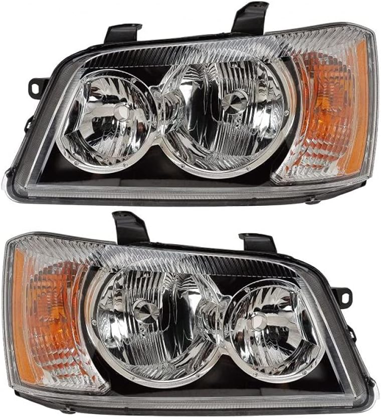 Amazon.com: For 2001 2002 2003 Toyota Highlander Pair Headlights Driver ...
