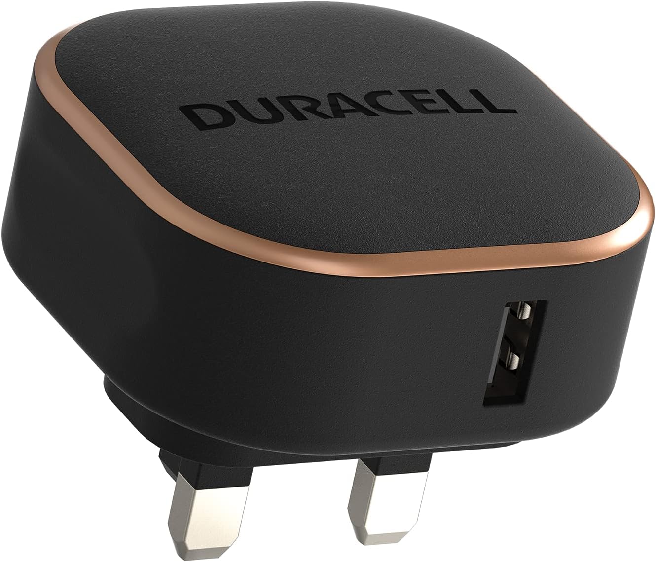 Duracell Black 30W Dual Fast USB-C + USB-A PPS Compact Wall Charger ...