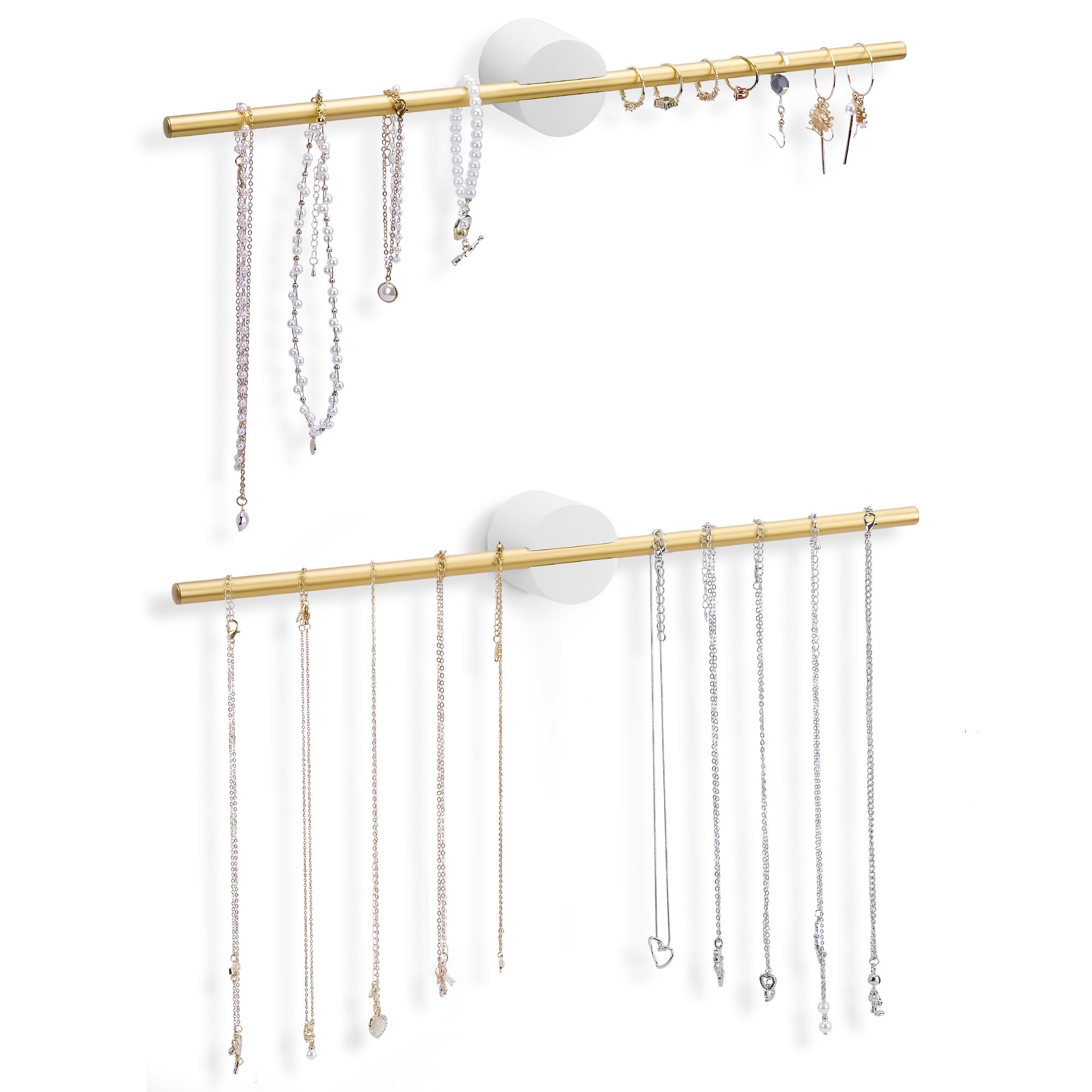 Wall Hung Jewelry Display Floating Wall Mounted Jewelry&Bags Display