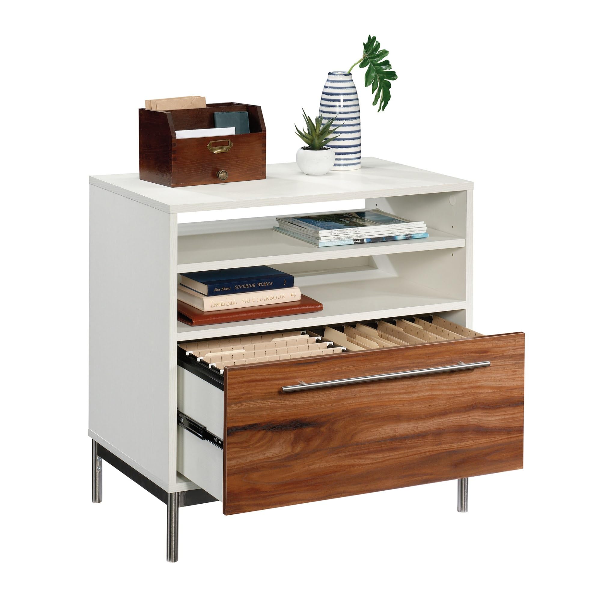 Snapklik.com : Sauder Vista Key Lateral File Pedestal