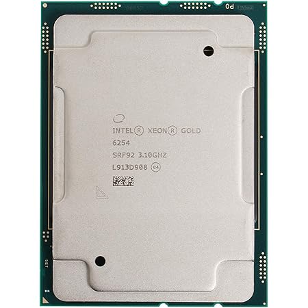 Amazon.com: Intel Xeon Gold 6254 Processor 18 Core 3.10GHZ 25MB Cache ...