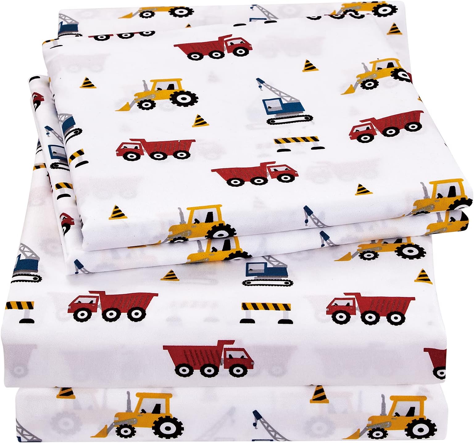 Amazon.com: Wildkin Kids 100% Cotton Toddler Sheet Set for Boys & Girls ...