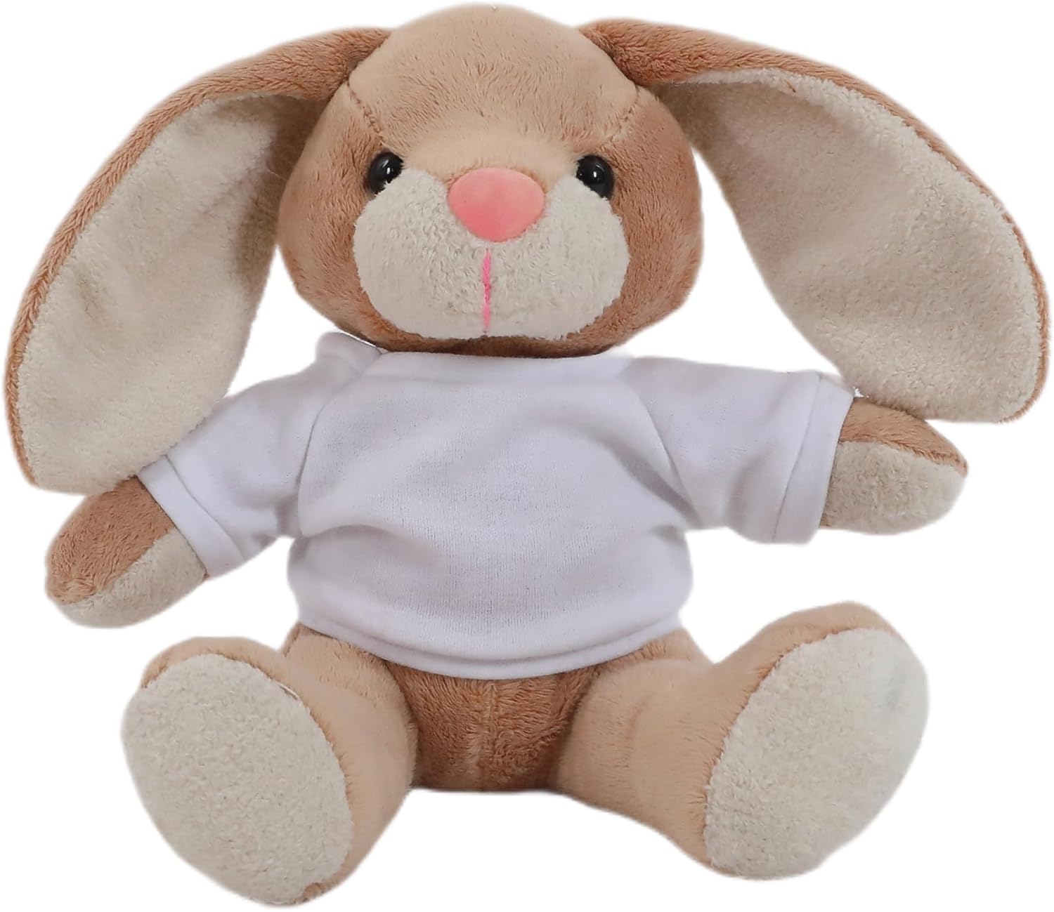 Amazon.com: Plushland Custom Long Ear Easter Bunny Stuffed Animal Soft ...