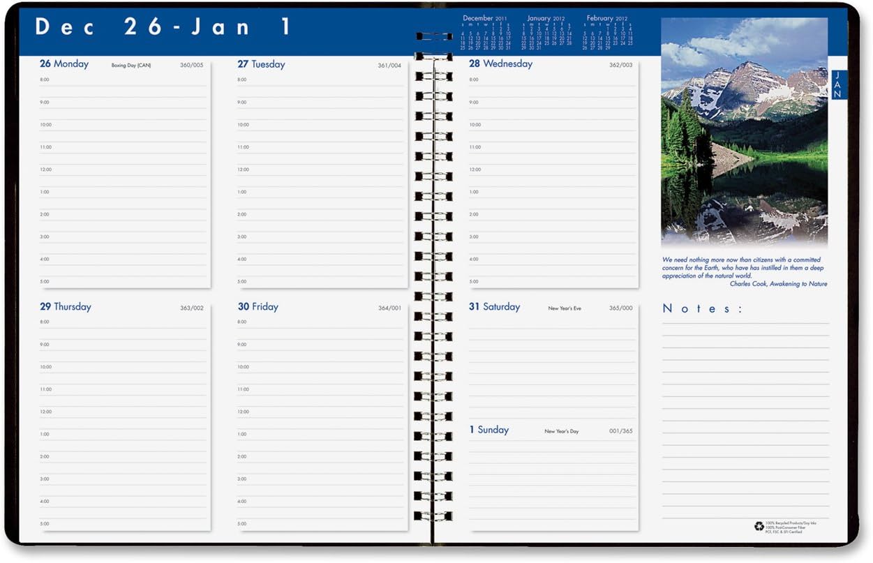 Amazon.com : House of Doolittle Earthscapes Weekly/Monthly Planner, 12 ...