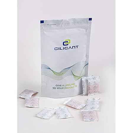 CILICAnT 5 Gram (10 Pcs) Silica Gel White Packets Desiccant ...