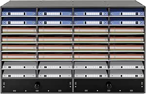 Amazon.com : 8-Tier Mail Sorter, PVC Adjustable Literature Organizer ...