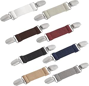 Amazon.com: 8 Pieces Dress Clips Back Cinch Set,Sweater Clips,Back ...