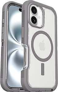 Amazon.com: OtterBox iPhone 16 Defender Series XT Clear Case - Snow Capped Clear