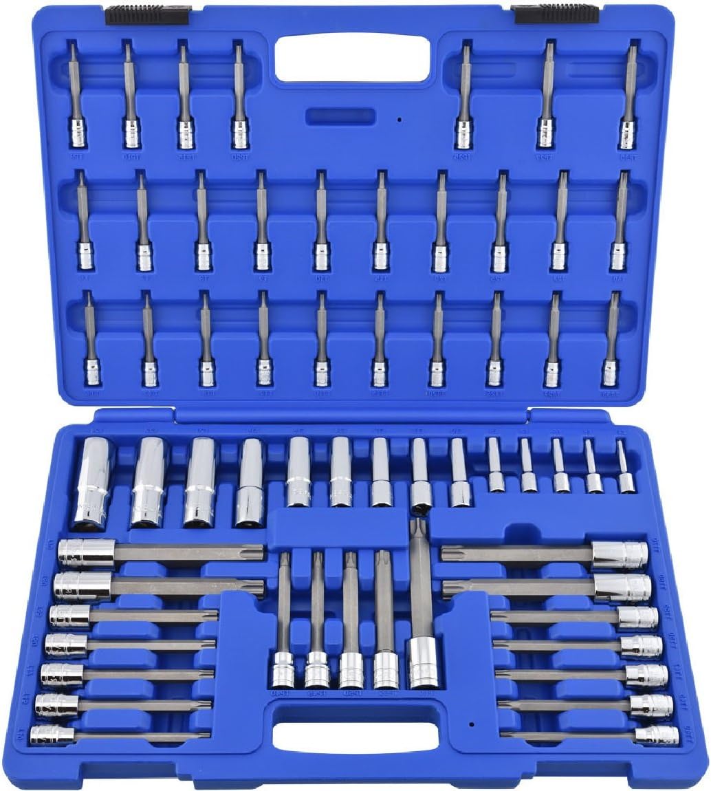 Amazon.com: NEW Master Long Torx Socket Set | 60pc Tamper Proof ...