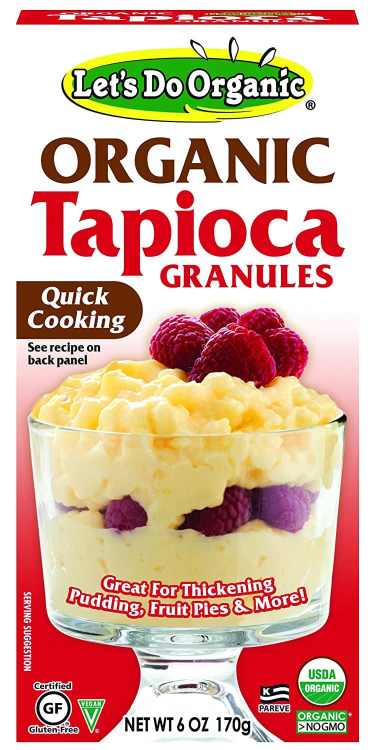 Amazon.com: Let's Do Organic Organic Tapioca Granules, 6 Ounce Boxes ...