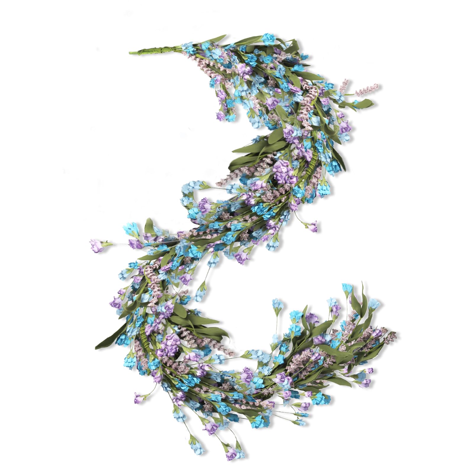 Amazon.com: RECUTMS Spring Flower Garland 5.4FT Artificial Hanging ...