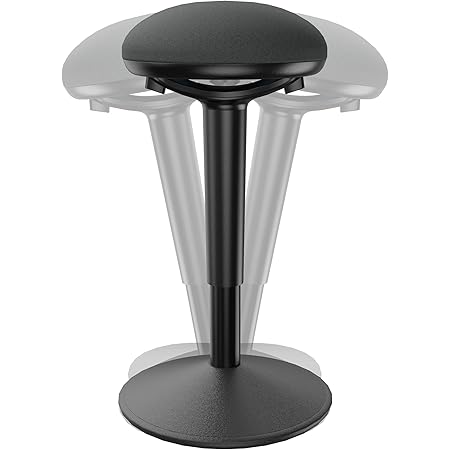 Amazon.com: Modern Standing Desk Chair Height Adjustable 360-Degree ...