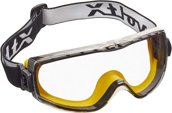 voltX DEFENDER COMPACT indirect ventilated Safety Goggles, CLEAR lens ...