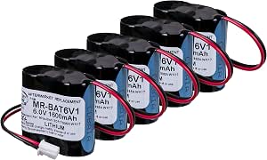 Amazon.com: MR-BAT6V1 Battery Replacement (5 Pack) : Health & Household