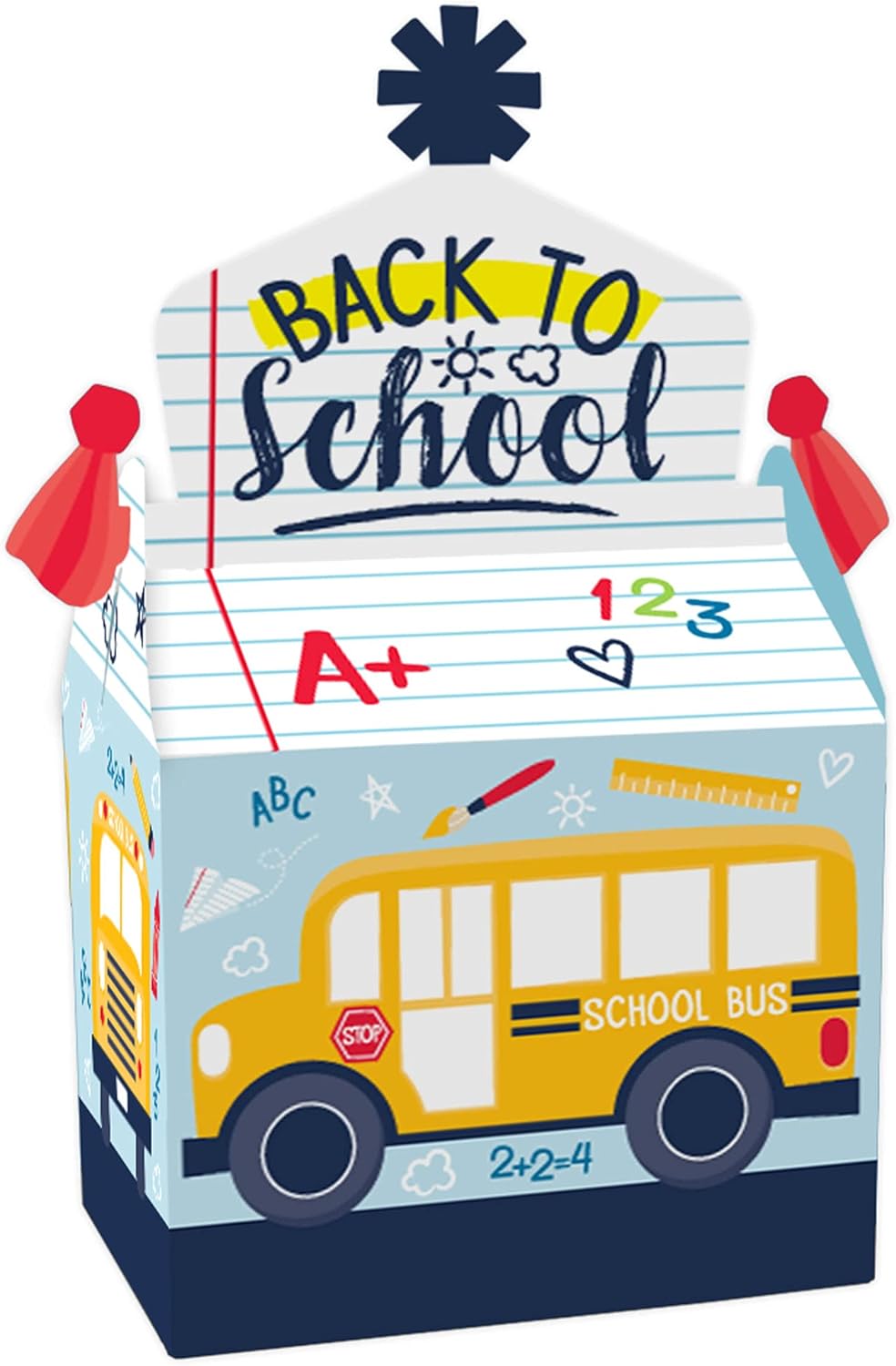 Amazon.com: Big Dot of Happiness Back to School - Treat Box Party ...