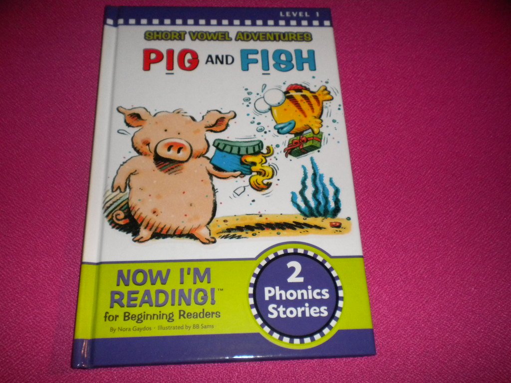 Short vowel adventures ~ Pig and Fish ~ 2 Phonics Stories (Now I'm ...