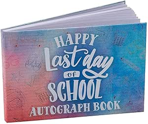 Amazon.com : Fun Express Last Day of School Autograph Notebooks - 12 Pc ...