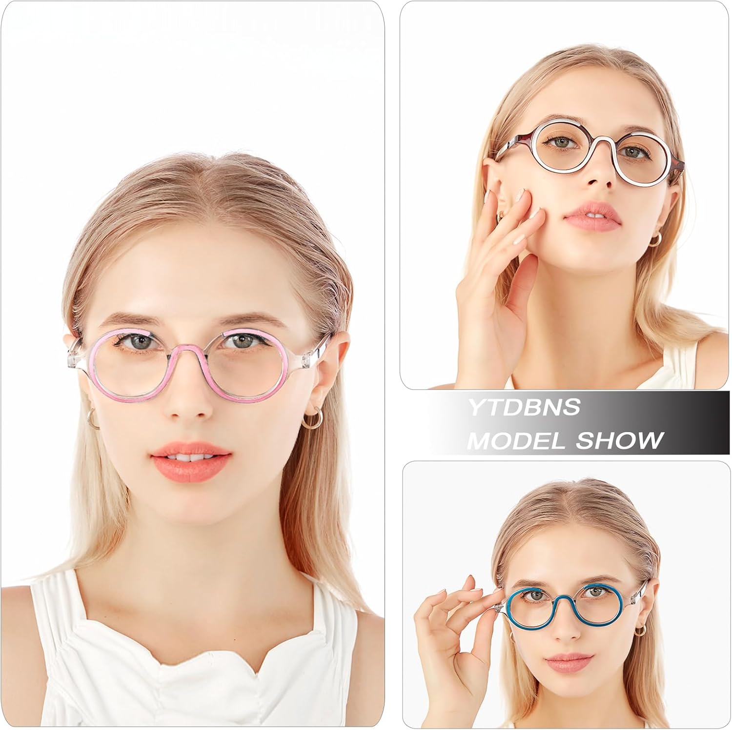 YTDBNS Gafas de lectura para mujeres y hombres, anteojos de lectura ...