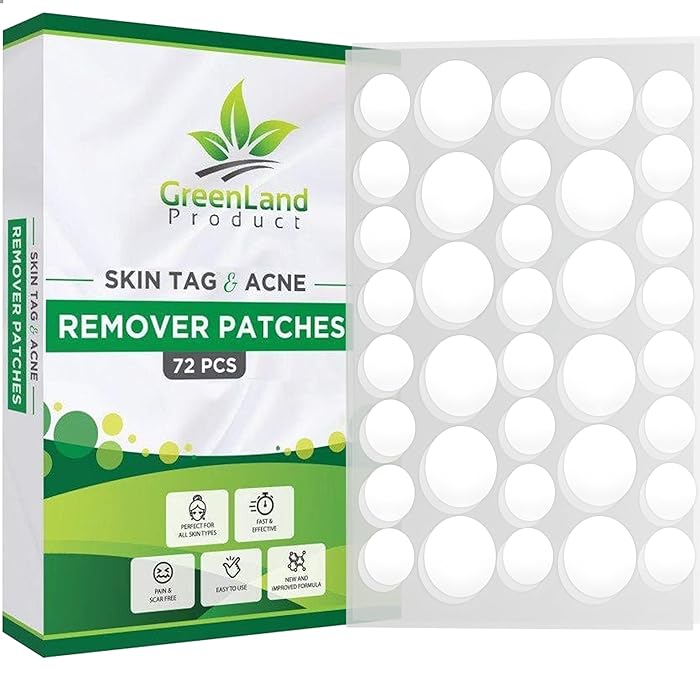 Buy Upgraded Skin Tag Remover Patch (72 Pcs) Maximum Strength for Large ...