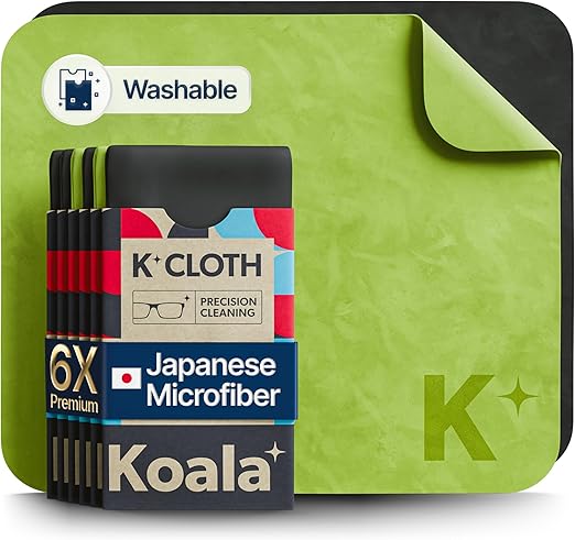 Amazon.com: Koala Lens Cleaning Cloth | Japanese Microfiber | Glasses ...