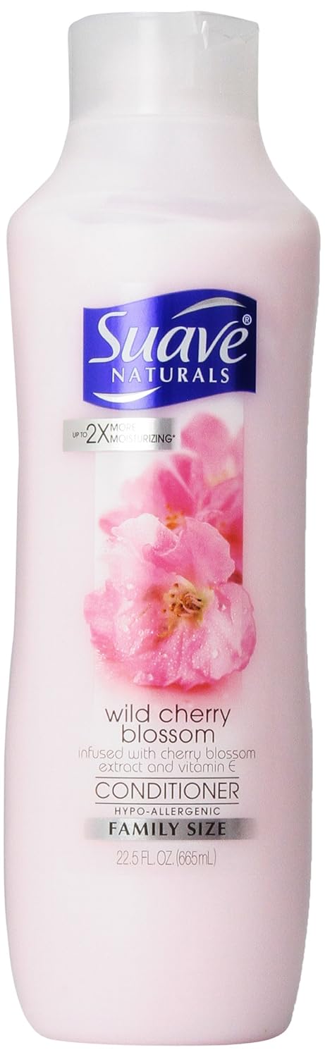 Amazon.com: Suave Naturals Wild Cherry Blossom Conditioner, 22.5 oz ...