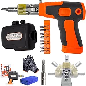 16-In-1 Multi Screwdriver Set, Electric Screwdriver Gun With Magnetic ...