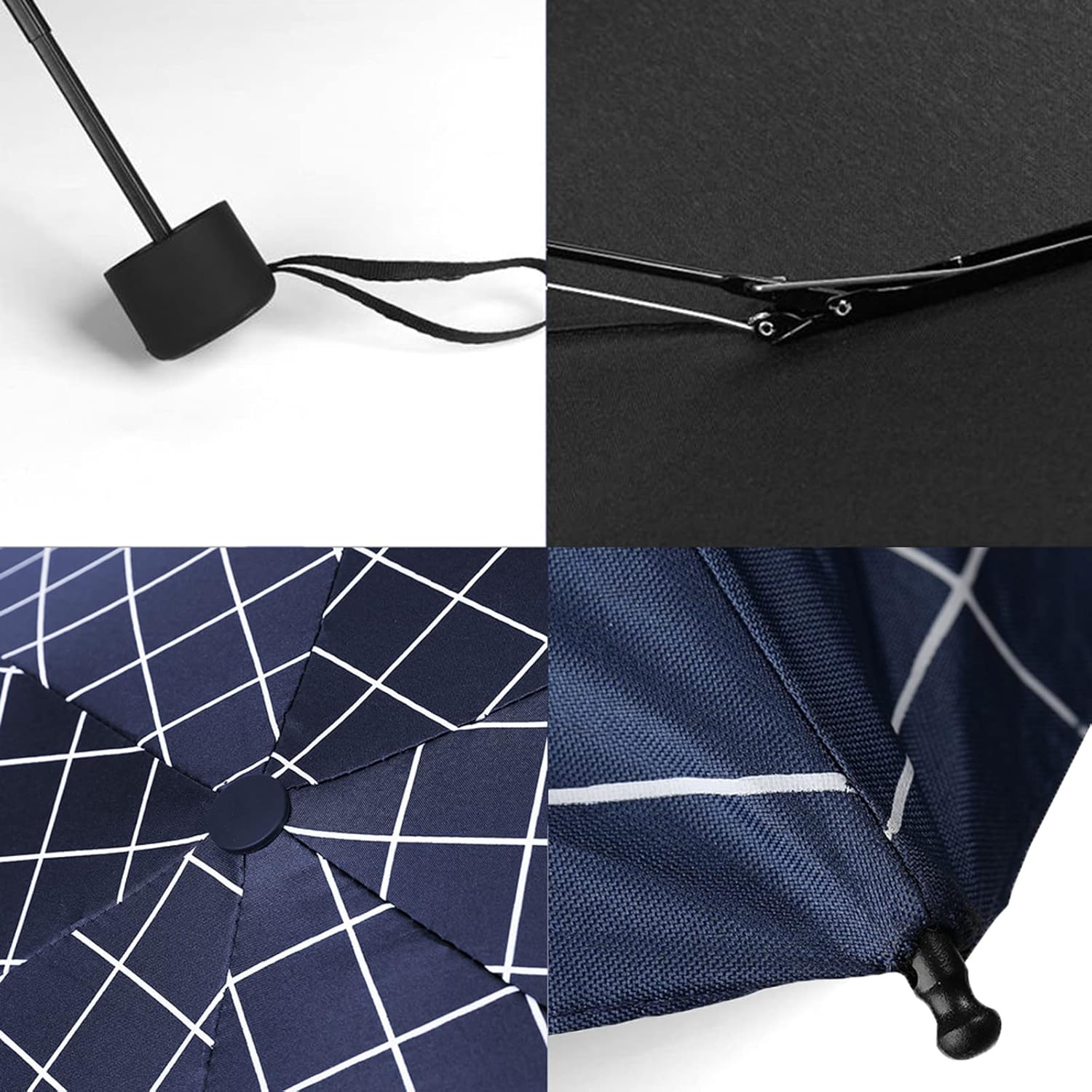 Buy Small Mini Umbrella with Case by GAOYAINIG Light Compact Design ...