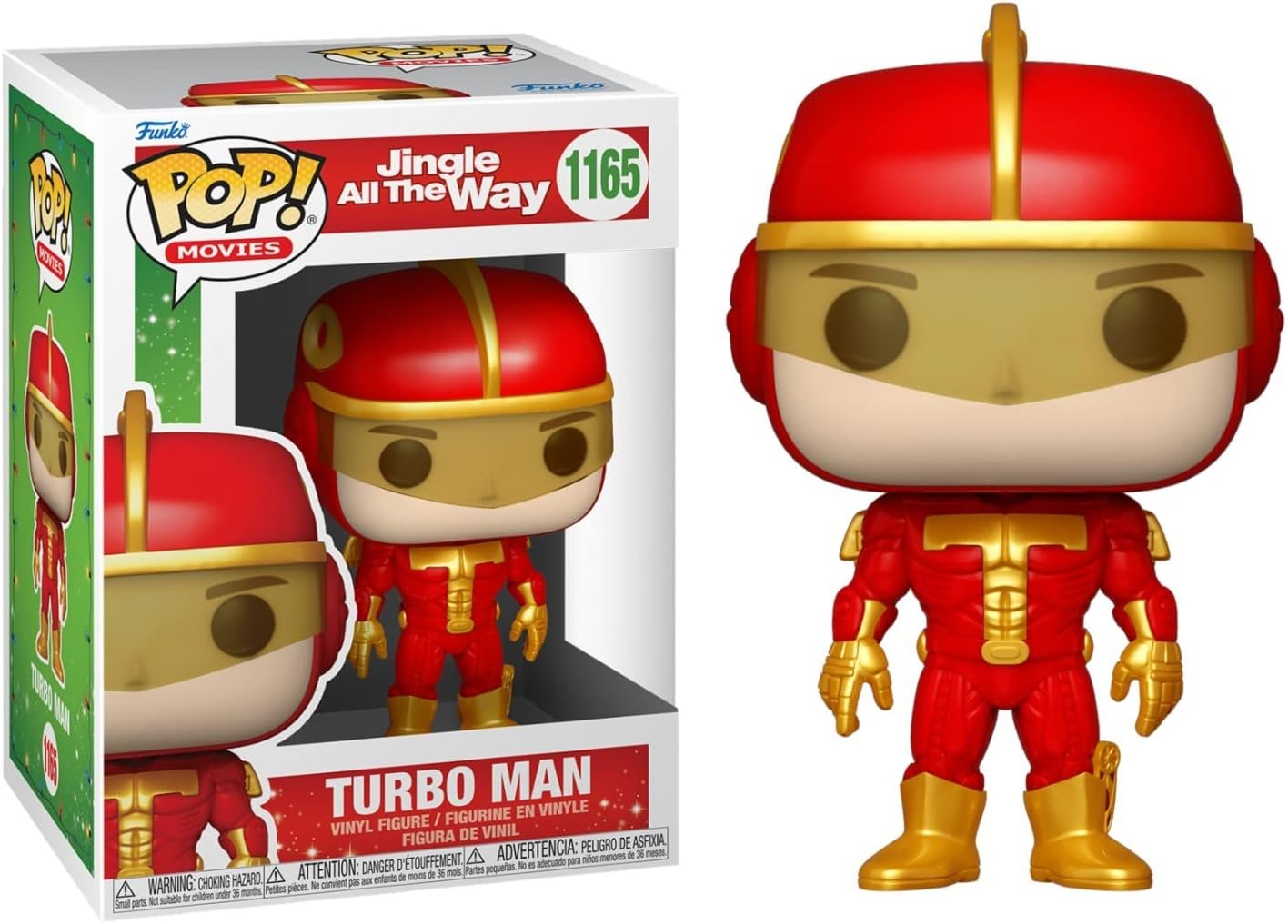 Amazon.com: Funko Pop! Movies: Jingle All The Way - Turbo Man : Funko ...