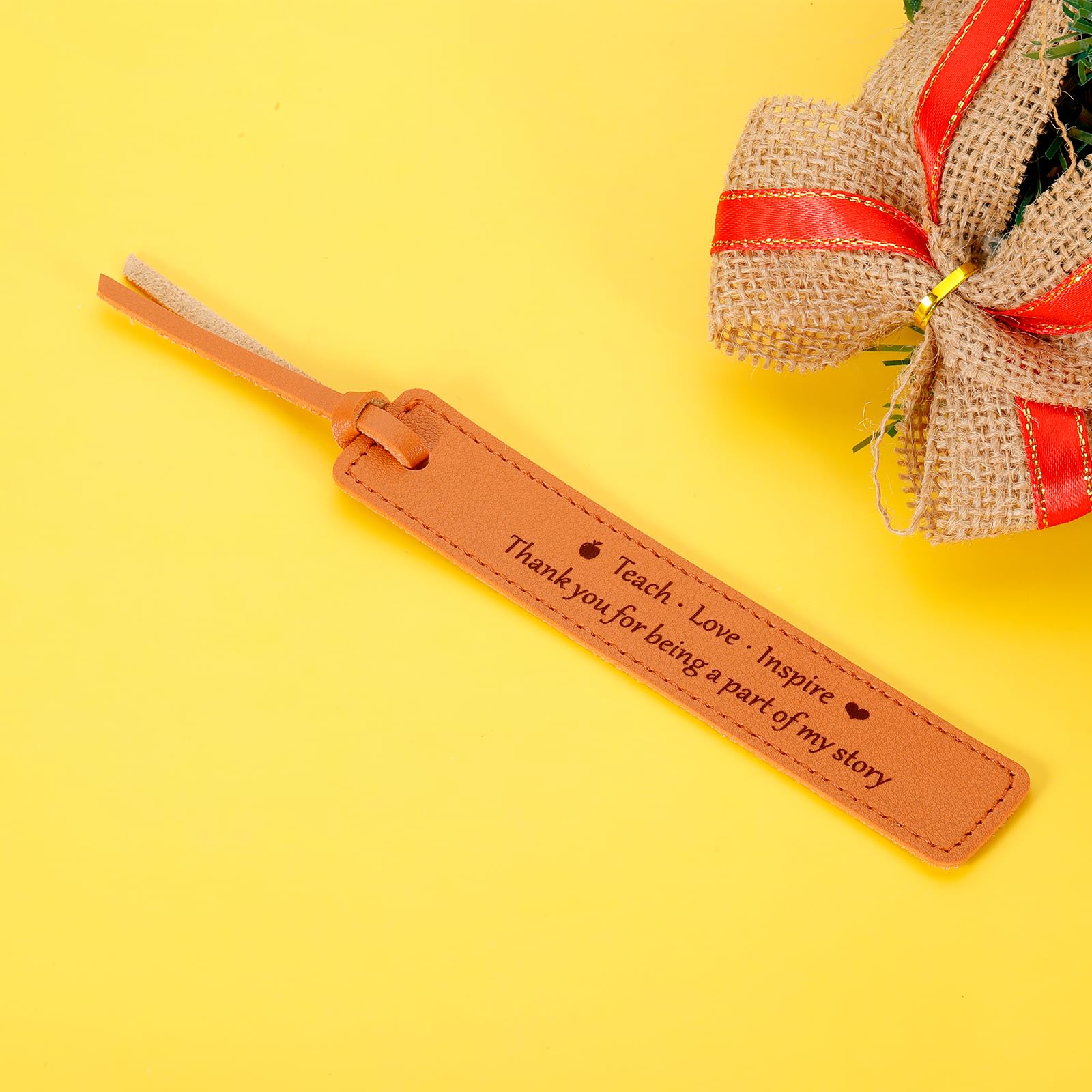 Snapklik.com : Teacher Appreciation Gifts For Women Leather Bookmark ...