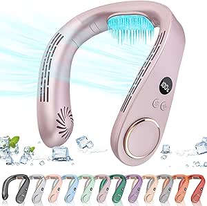 Neck Air Conditioner Fan,Portable Personal AC Fan with 5 Speeds,Mini ...