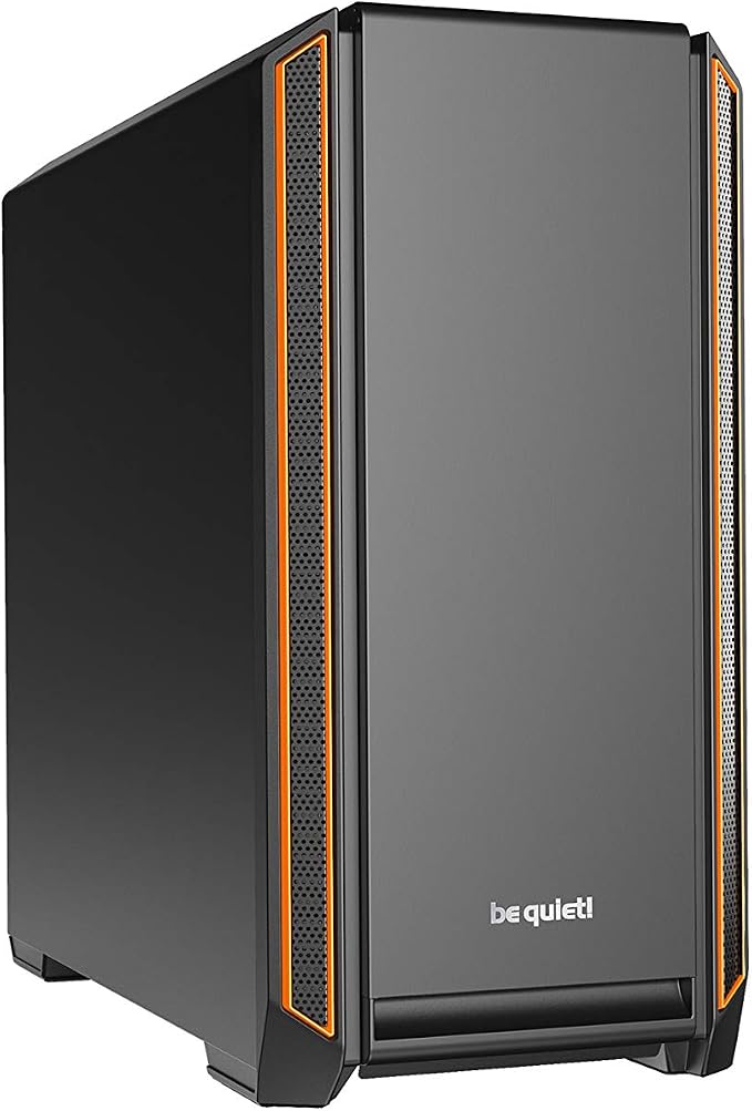 Amazon.com: be quiet! Silent Base 601 Orange Mid-Tower ATX Computer ...