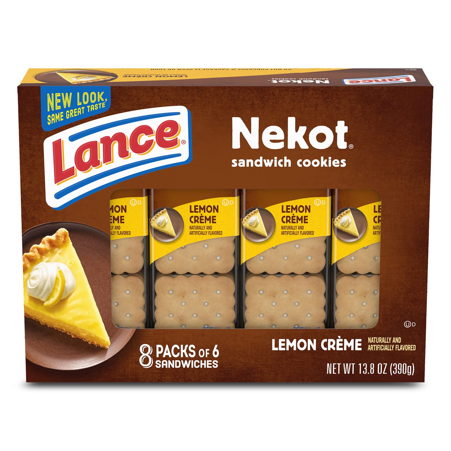Lance Nekot Lemon Creme Sandwich Cookies - 8 Ct Box Nepal | Ubuy