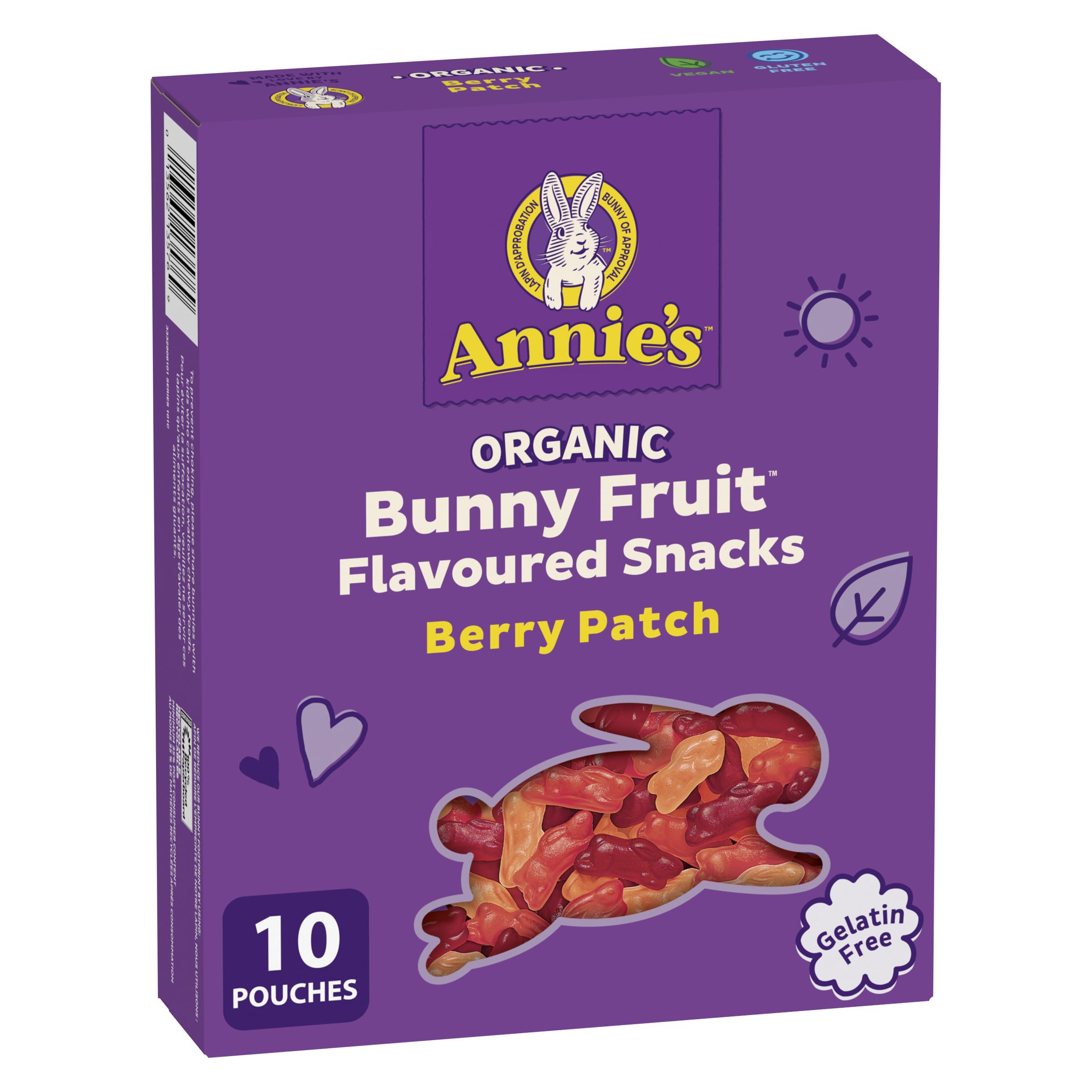 ANNIE'S - FAMILY PACK SIZE - Organic Fruit Flavoured Snacks Berry, Pack ...