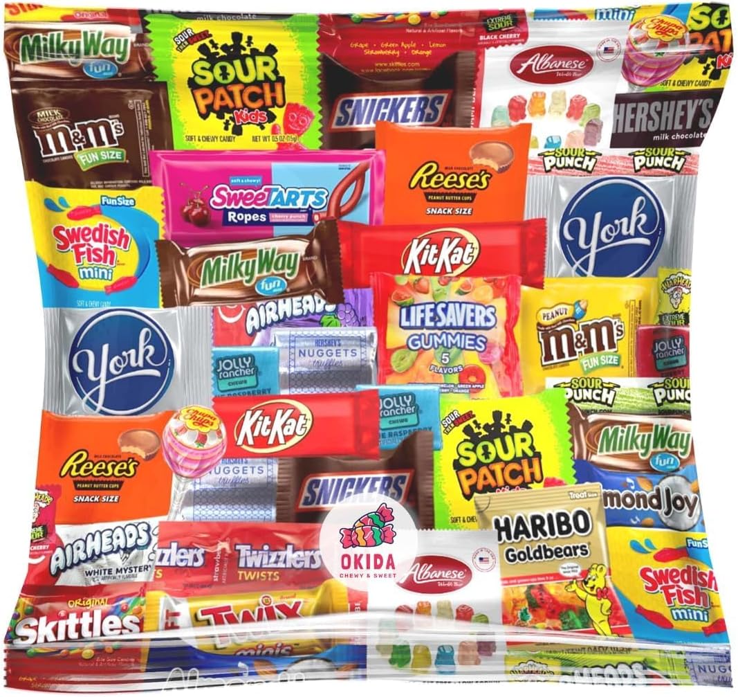 Amazon.com: Candy & Chocolate Assorted Variety Pack - Individually ...