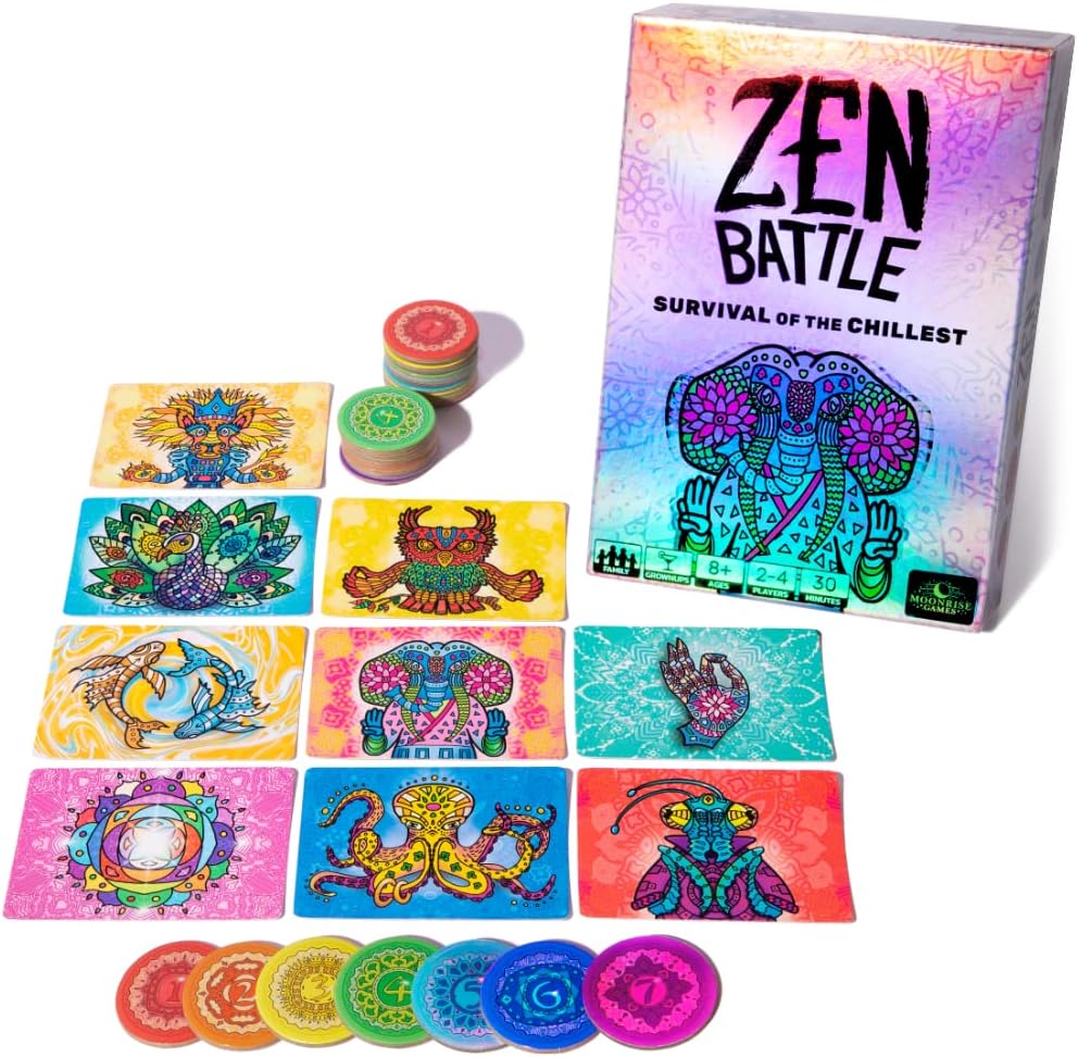 Card Game Survival of the Chillest | Family Games for kids 8-12, Tweens ...