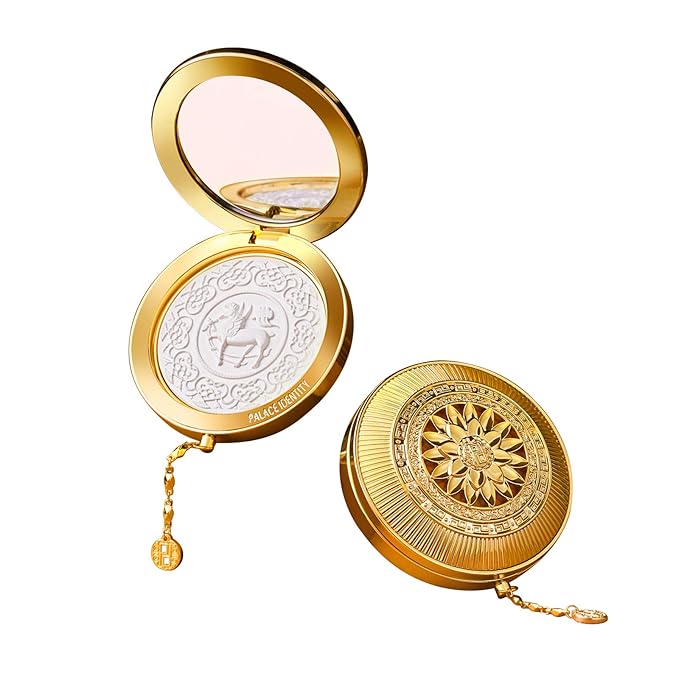 Amazon.com : ZEESEA [Palace Identity] Hippogriff Compact Powder，Hosta Wing Deer Lock Makeup ...
