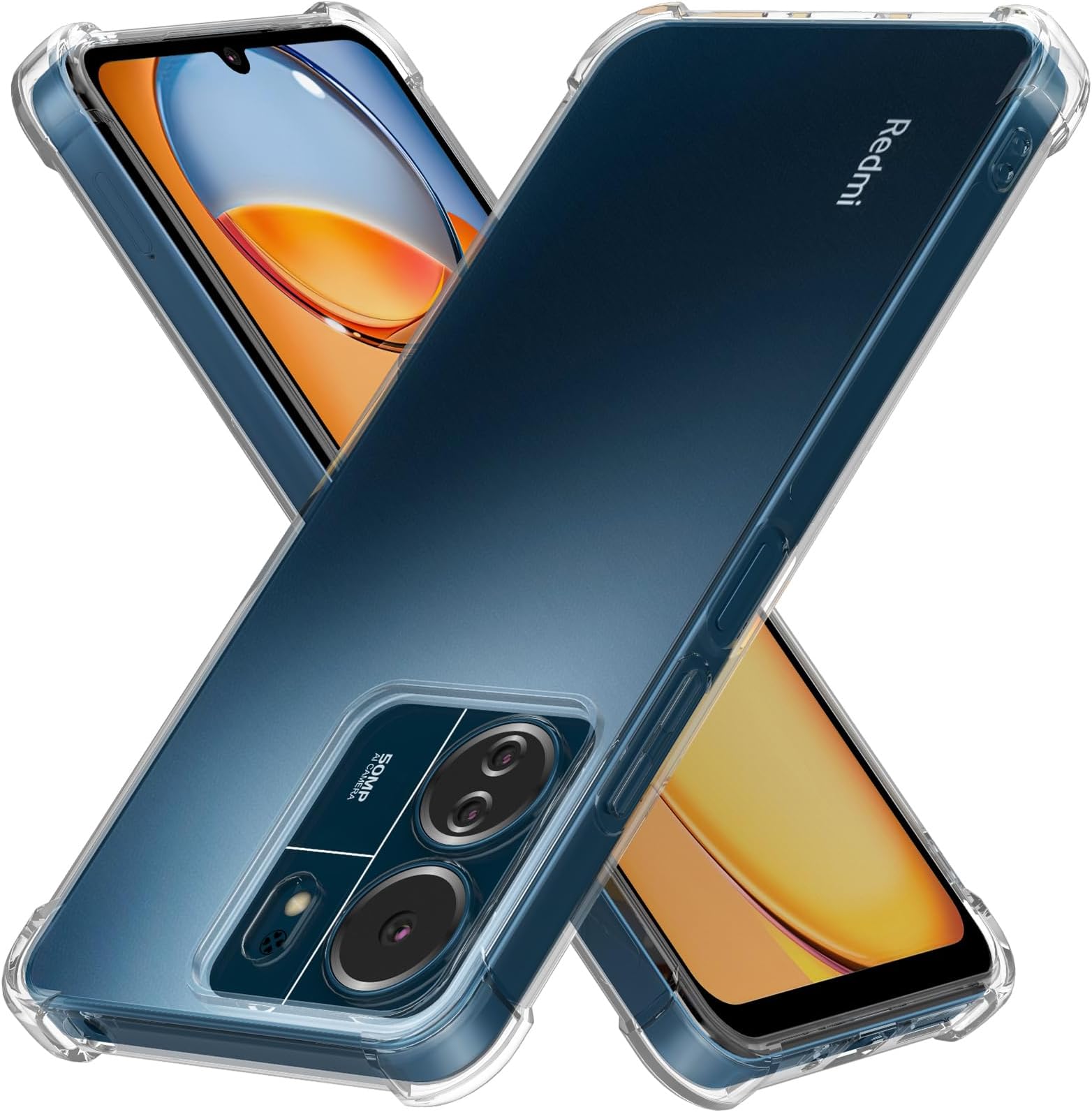 Amazon.com: Feitenn for Xiaomi Redmi 13C Case, Premium Soft Clear ...