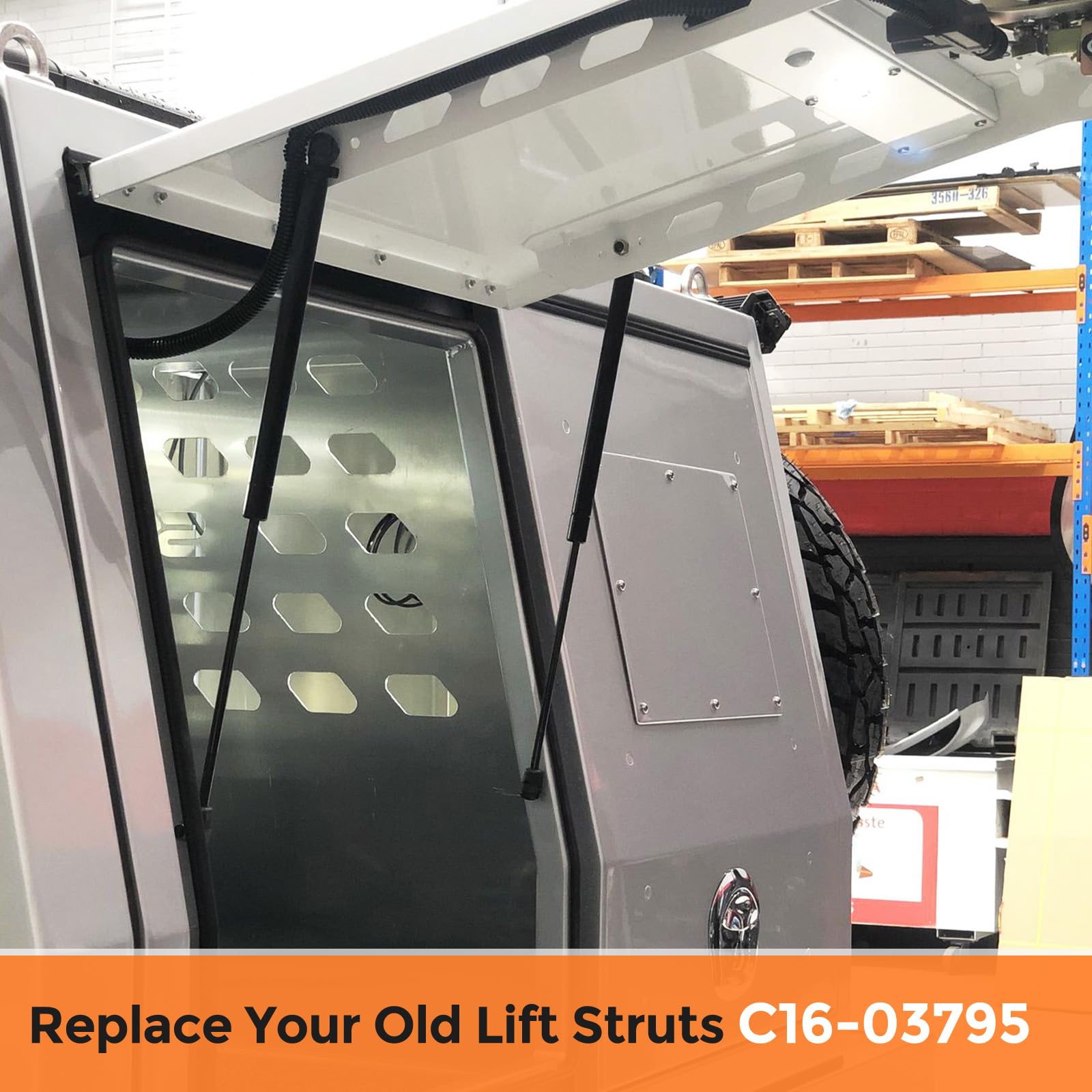 Snapklik.com : PAMAGOO C16-03795 12 Inch Gas Strut Stop At Will 24 Lb ...