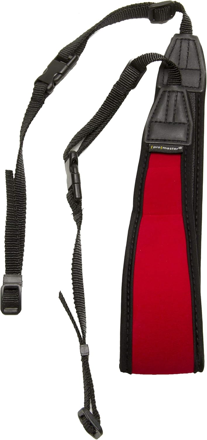 Amazon.com : ProMaster ContourPro Camera Strap (Red) : Photographic ...