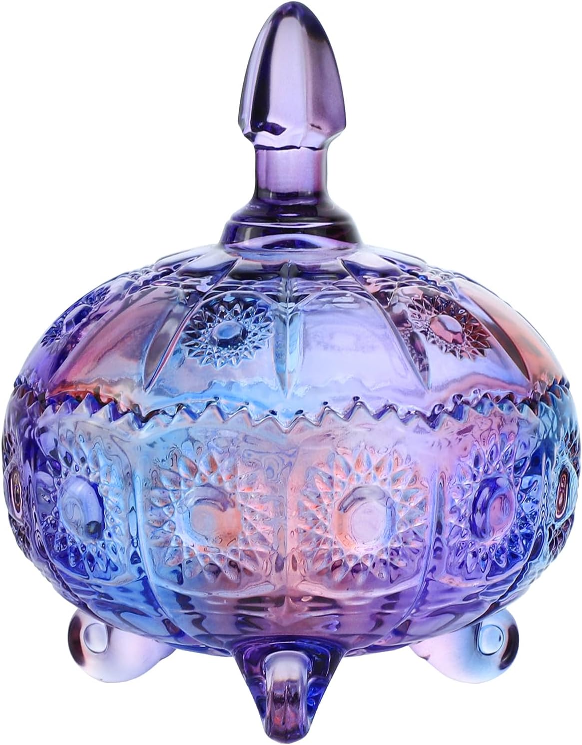 Amazon.com: CHOOLD Luxury Colorful Star Shaped Crystal Candy Jar with ...