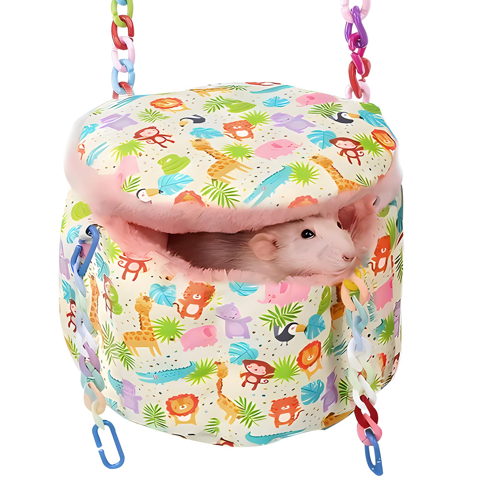 Amazon.com: Jevnd Rat Hammock for Cage, Rat Hanging Bed, Rat Cage ...