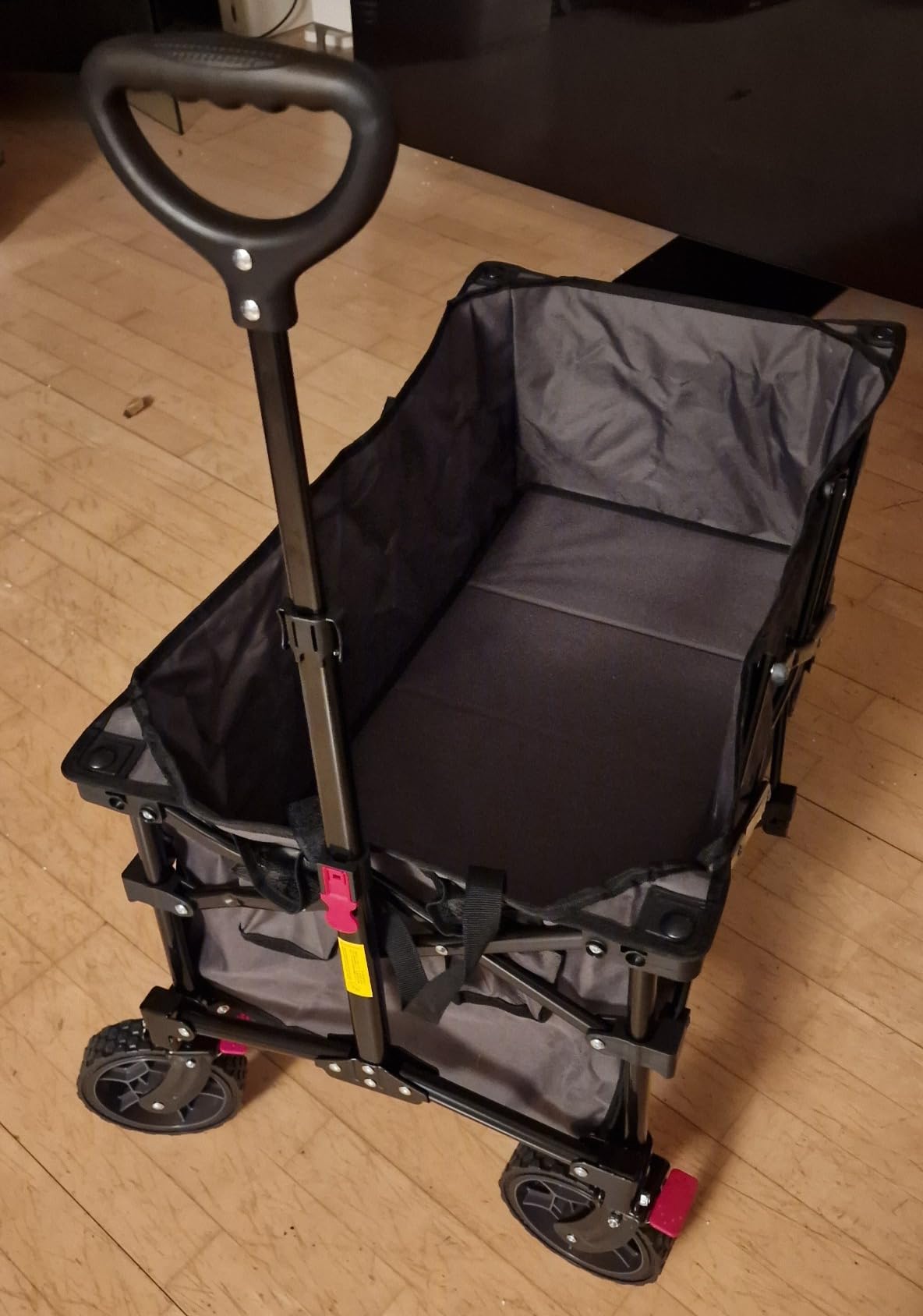 Sekey 135L Folding Festival Trolley with All-Terrain Wheels and Brake ...