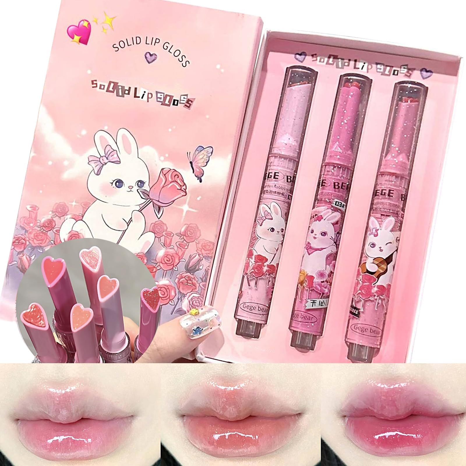 Amazon.com : Flortte Jelly Lipstick, Florette Jelly Lipstick, Flortte ...