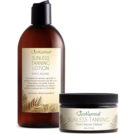 Amazon.com : Sunless Tanning Daily Facial Cream | Self-Tanner | Sunless ...