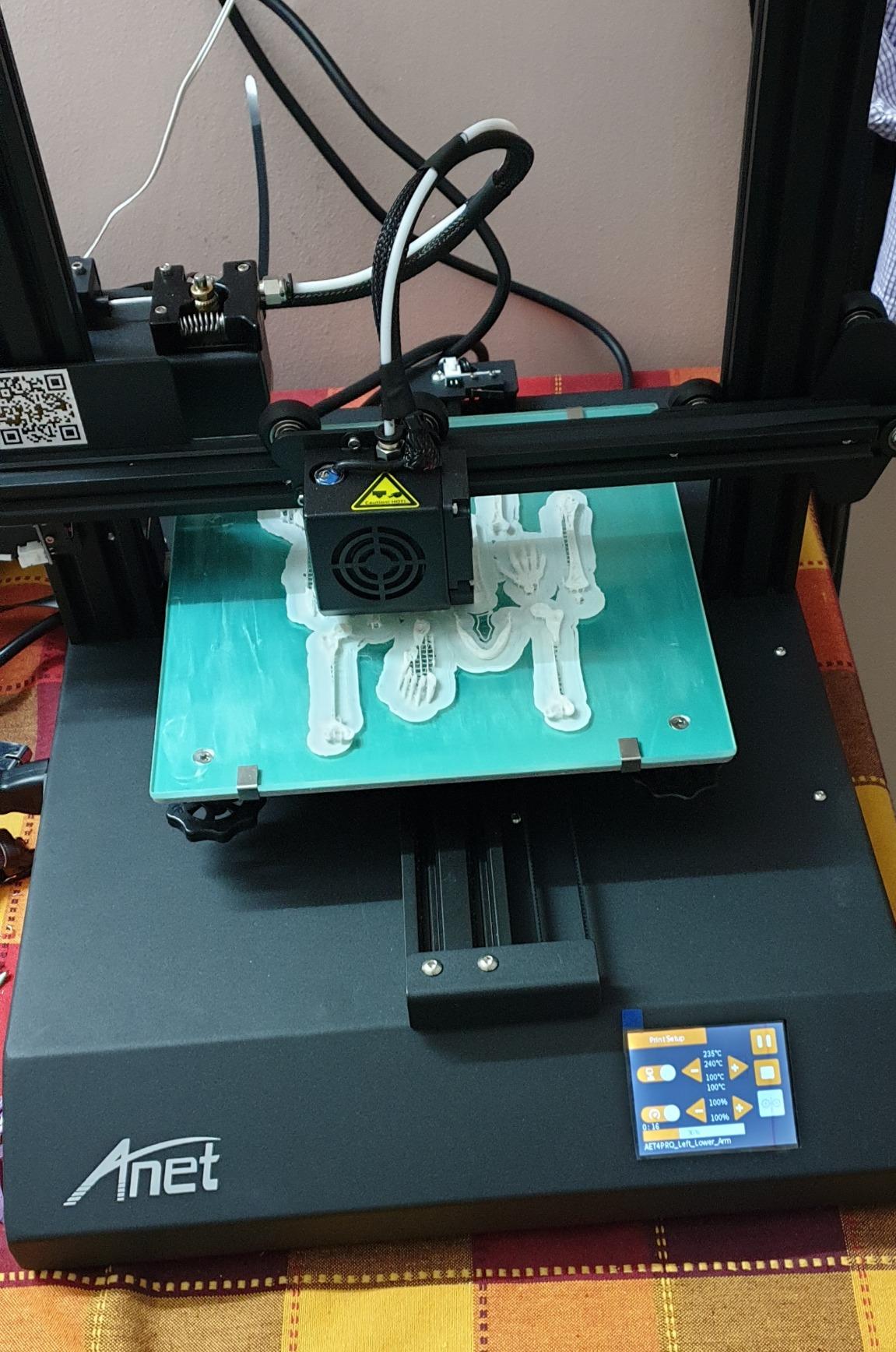 Anet ET4 Pro 3D Printer - Original Upgraded High Precision Motor | 2.8 ...