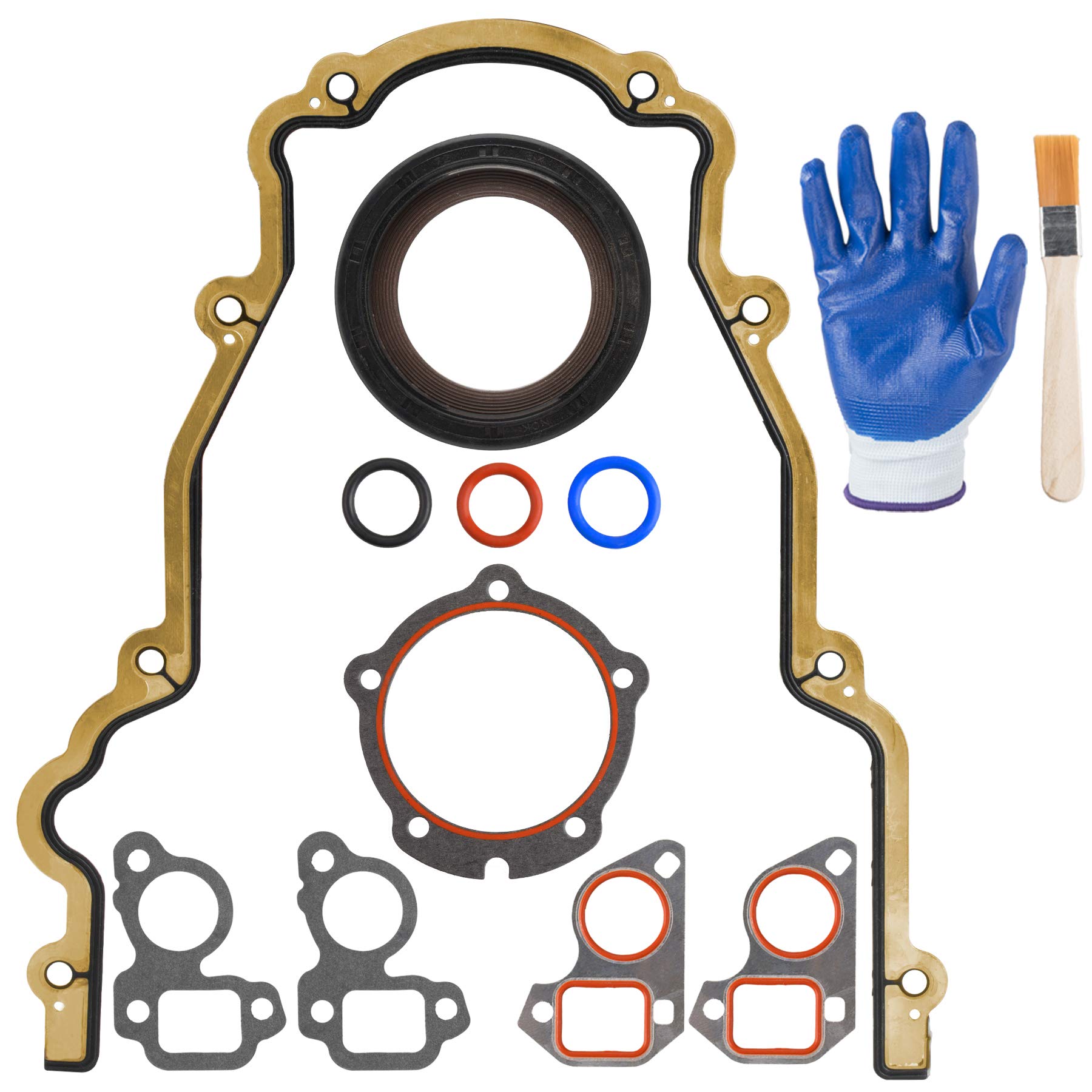 Amazon.com: ORAEVY Timing Cover Gasket Set TCS45993,Compatible with GM ...